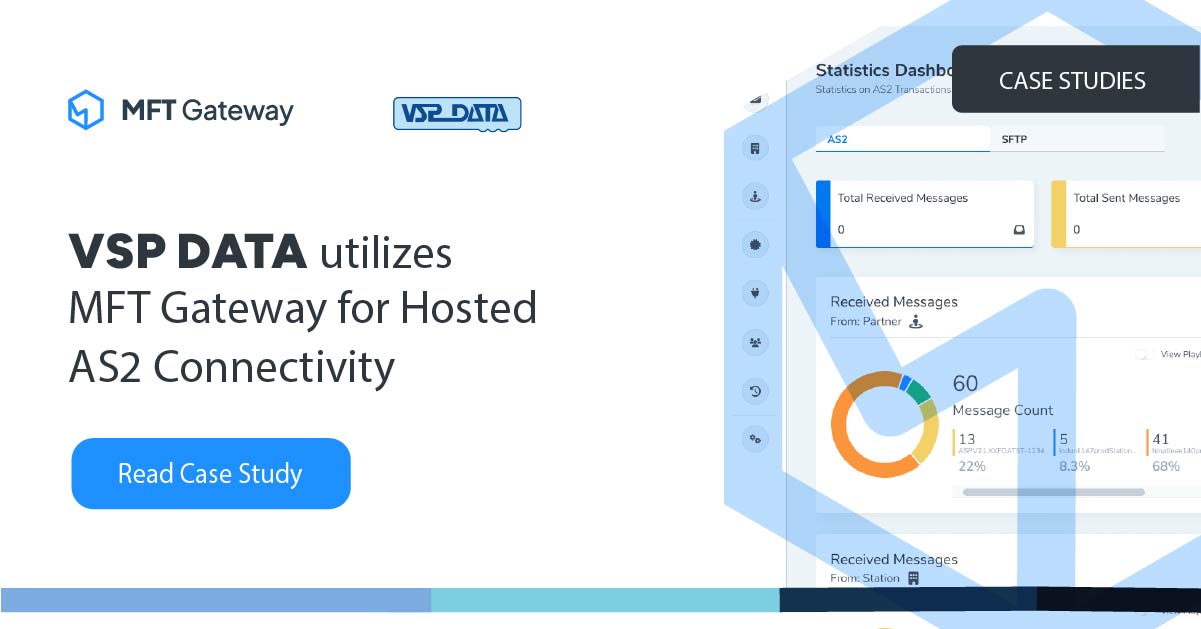 VSP DATA utilizes MFT Gateway for Hosted AS2 Connectivity | Case Study